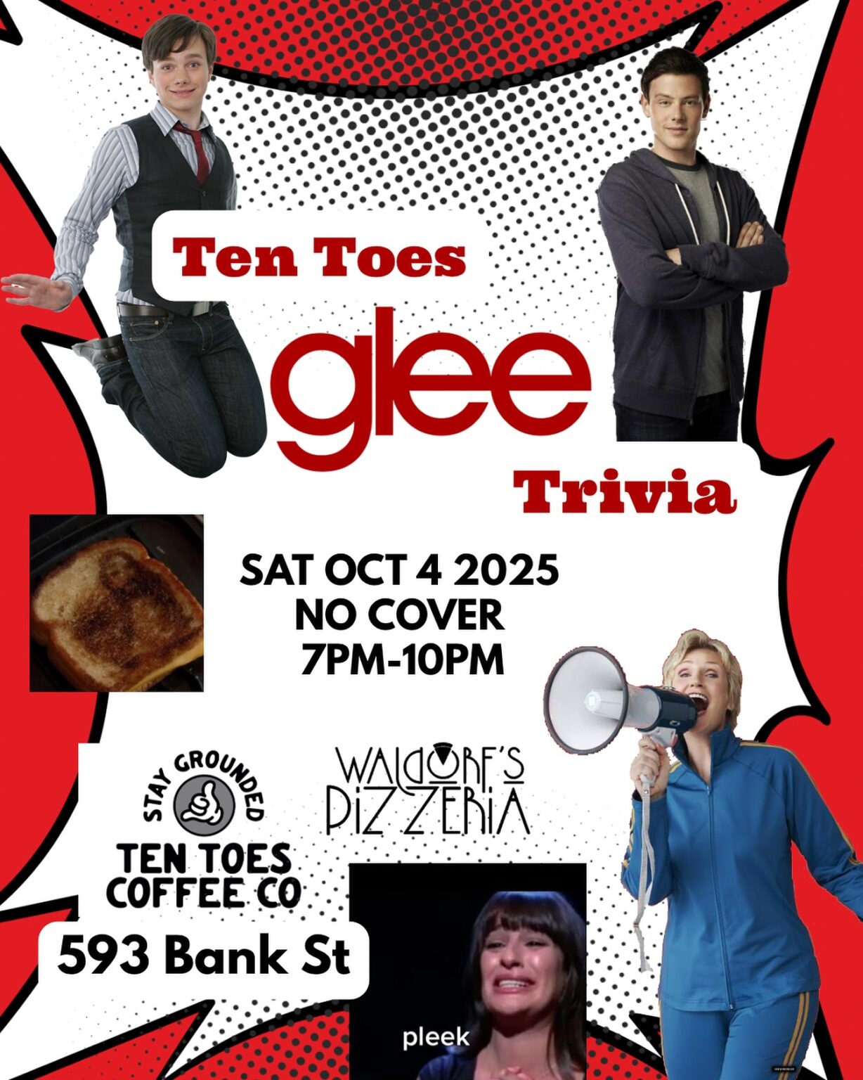 Glee Trivia at Ten Toes Bank - The Glebe BIA