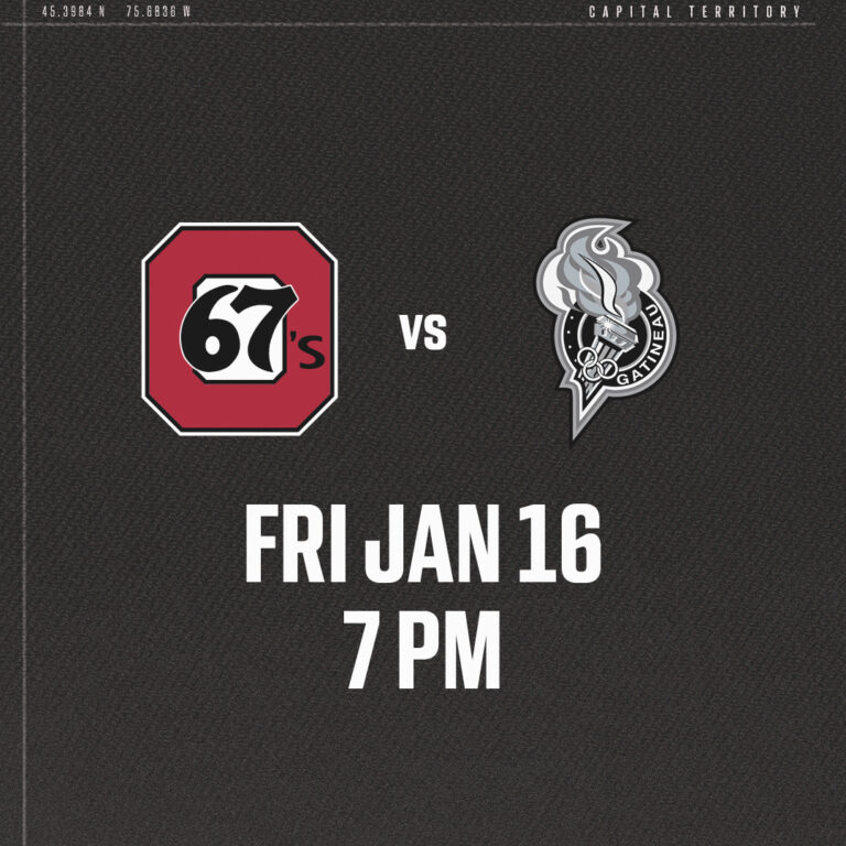 Ottawa 67s Vs. Les Olympiques De Gatineau - The Glebe BIA
